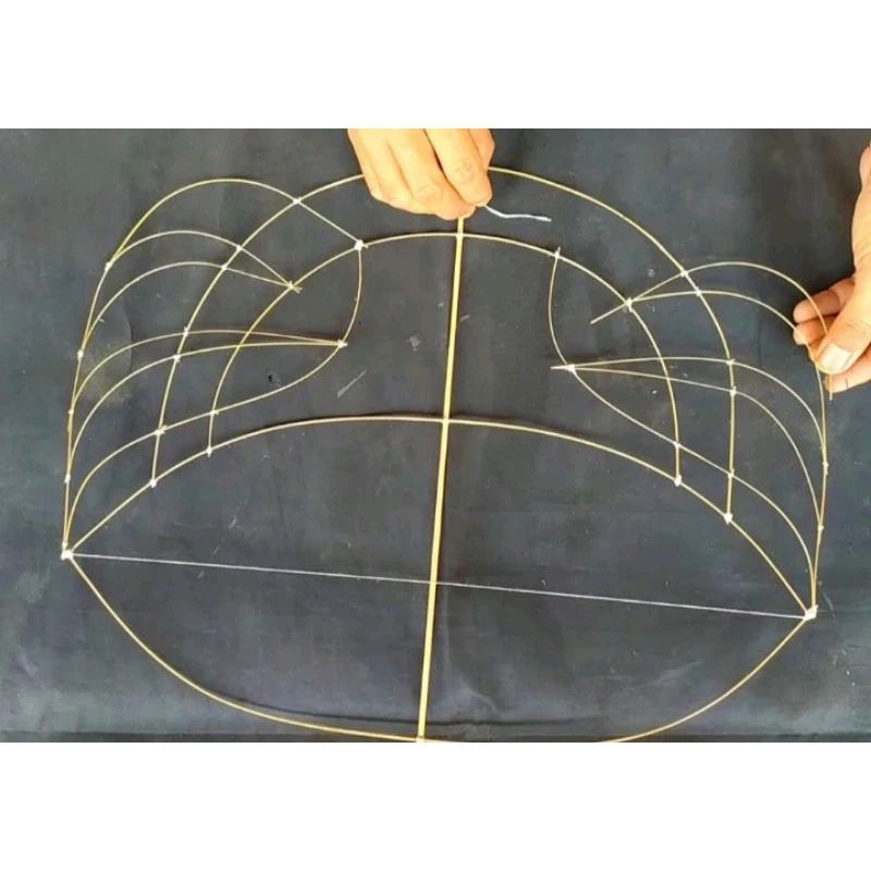 Jual kerangka layang layang ram raman super 1meter | Shopee Indonesia