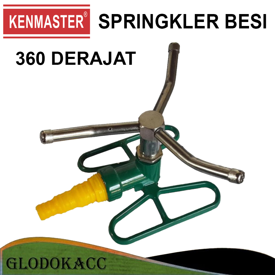 Jual Alat Penyiram Tanaman 360 Derajat Kenmaster Rotary Sprinkler Air ...