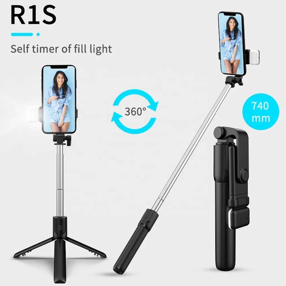 Jual Tongsis Bluetooth Led R1s Dan R1 Non Led 3in1 2in1 Remote Selfie
