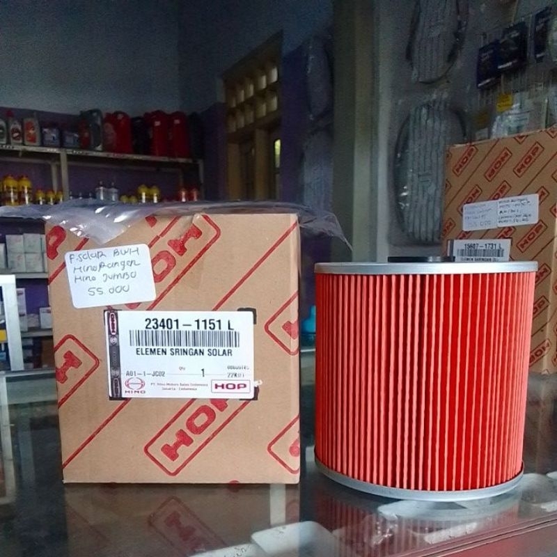 Jual Filter solar bawah Hino ranger Hino jumbo merk HOP | Shopee Indonesia