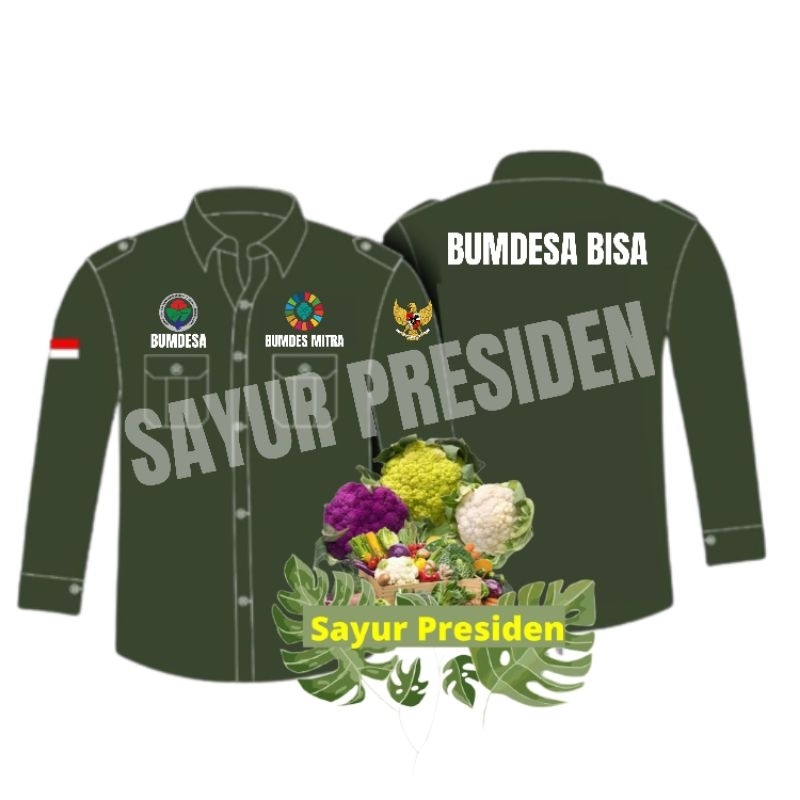 Jual seragam Kemeja PDH BUMDESA kemeja BUMDESA seragam BUMDESA baju ...