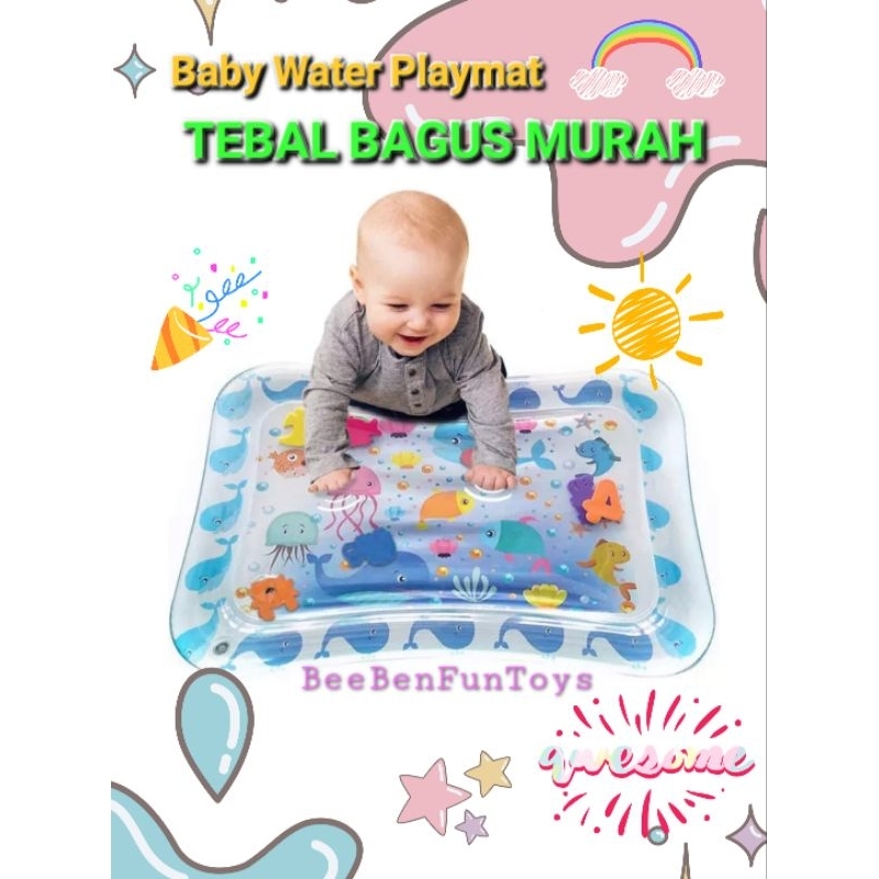 Jual MURAAHH BANGGEEETTT..!! Water Playmat Baby Kids / Tummy Time Fun ...