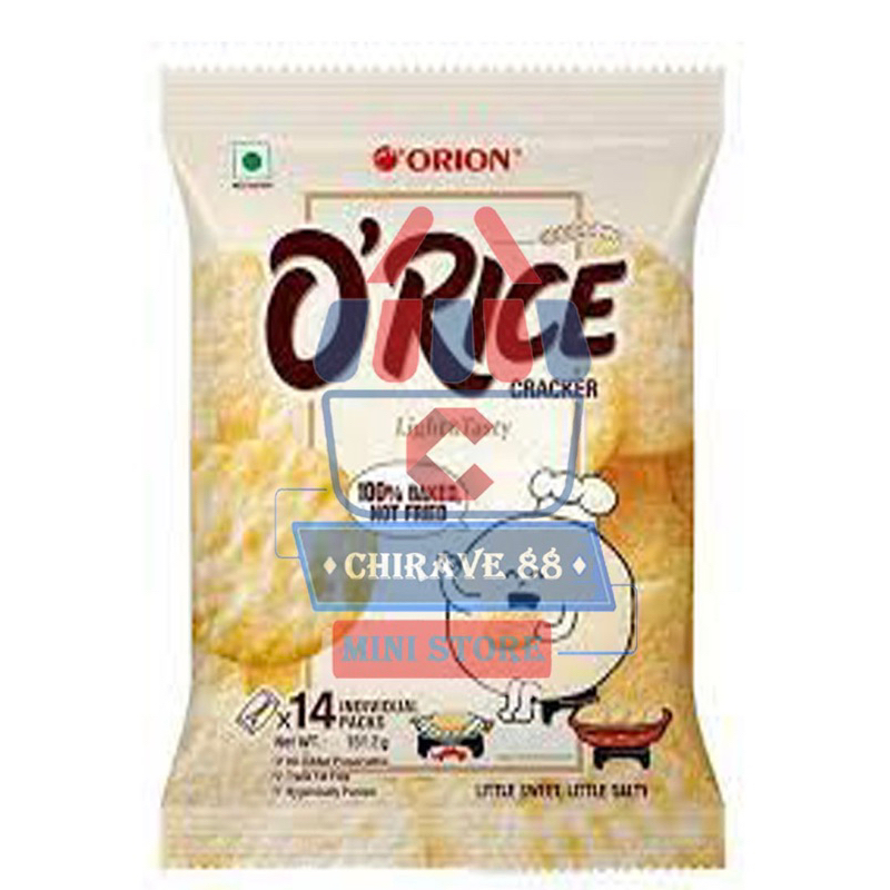 Jual DelfiOrion O’Rice Rice Crackers Snack - Seaweed Flavor & Sweet ...