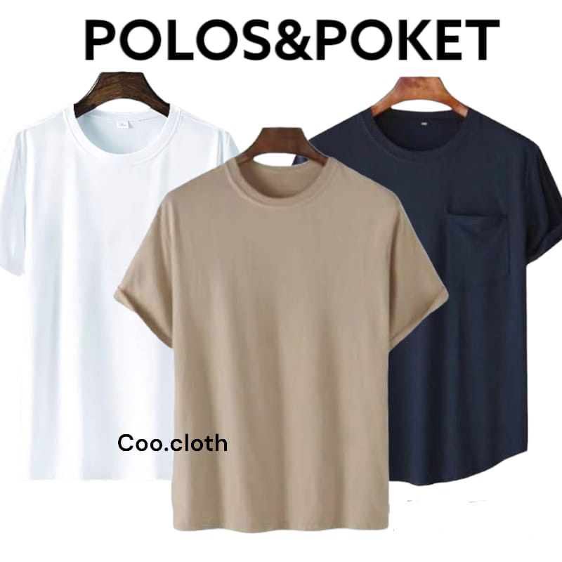 Jual kaos polos dewasa/kaos polos poket 24s cotoon combed real lebih ... Jual kaos polos dewasa/kaos polos poket 24s cotoon combed real lebih ...