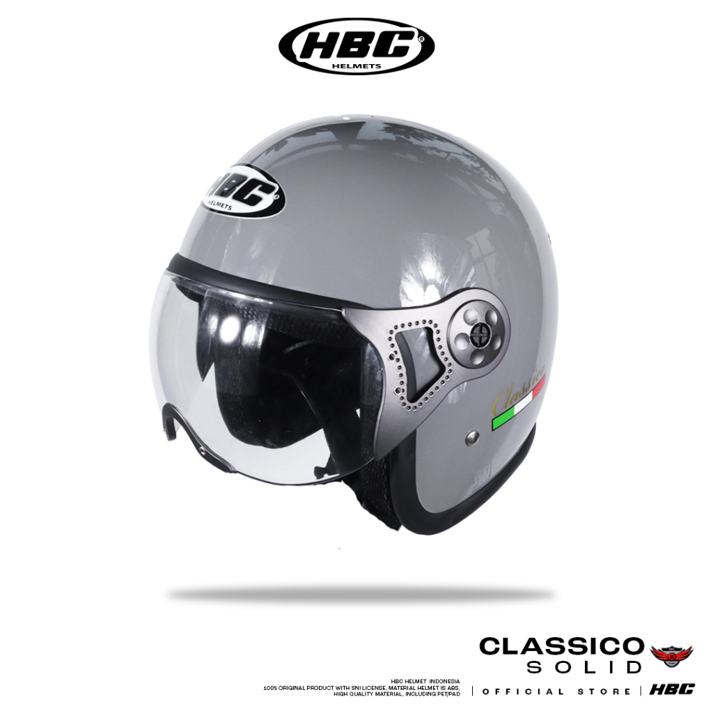 Jual HBC Helm Classico Solid | Shopee Indonesia