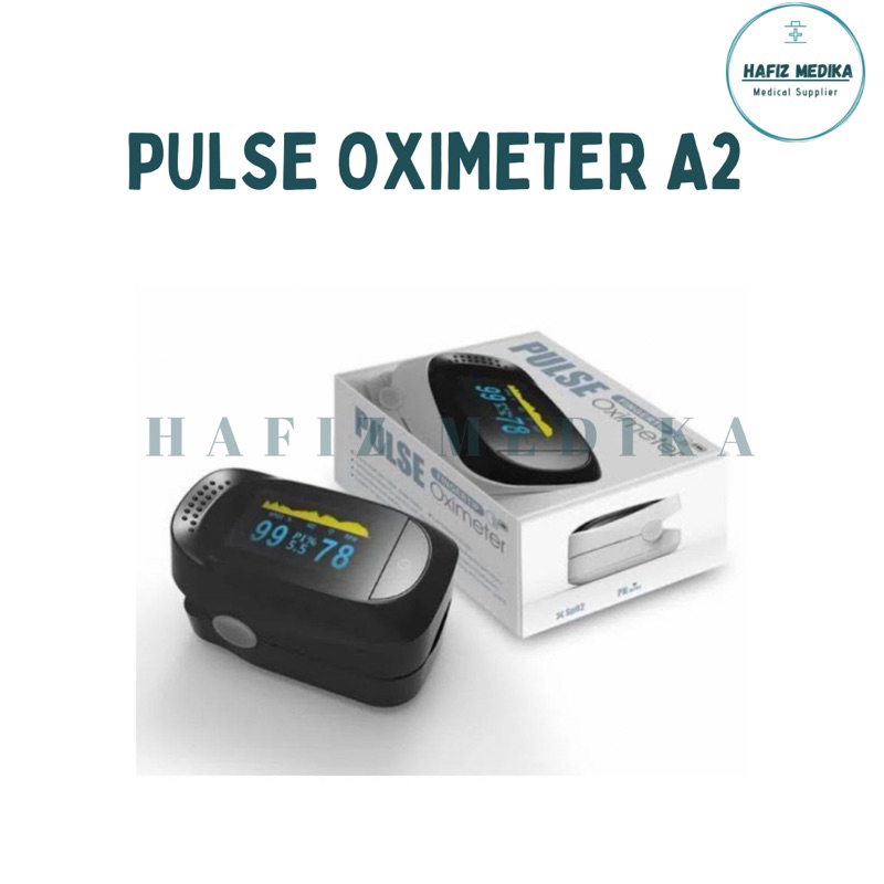 Jual pulse oxymeter fingertip oximeter oksimeter A2 | Shopee Indonesia