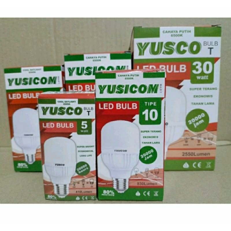 Jual LAMP LAMPU LED YUSCO/YUSICOM 2000jam | Shopee Indonesia