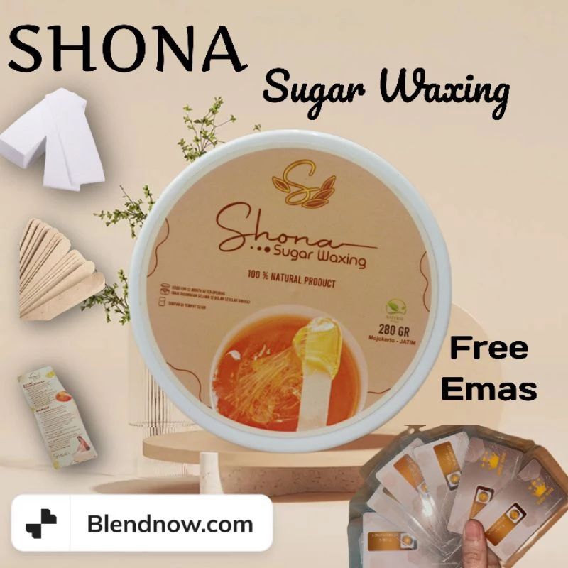 Jual SHONA SUGAR WAXING 75GR / SUGAR WAX / HAIR REMOVAL / PENCABUT BULU ...
