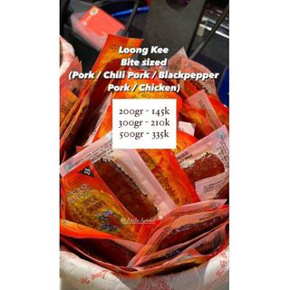 Jual LOONG KEE MINI BITE PORK | CHILI PORK | CHICKEN | READY 15 NOV '25 ...