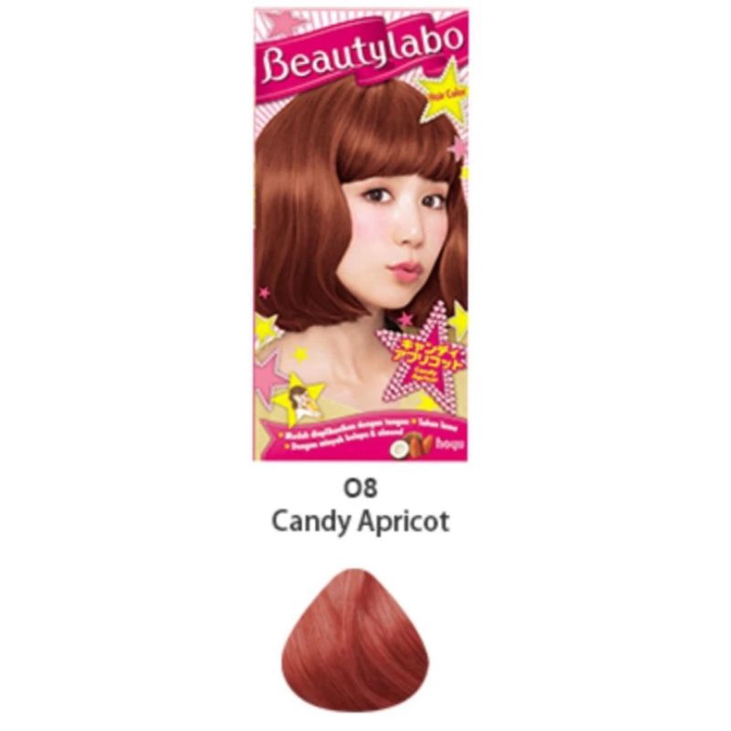 Jual Beautylabo Hair Color Candy Apricot - 08 | Shopee Indonesia