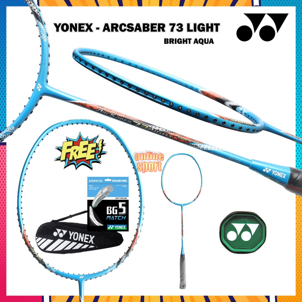 Jual YONEX Arcsaber 73 Light / ARC 73 Light Raket Badminton / Bulutangkis (Original) | Shopee ...