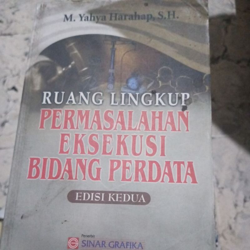 Jual Buku ruang lingkup permasalahan eksekusi bidang perdata | Shopee Indonesia