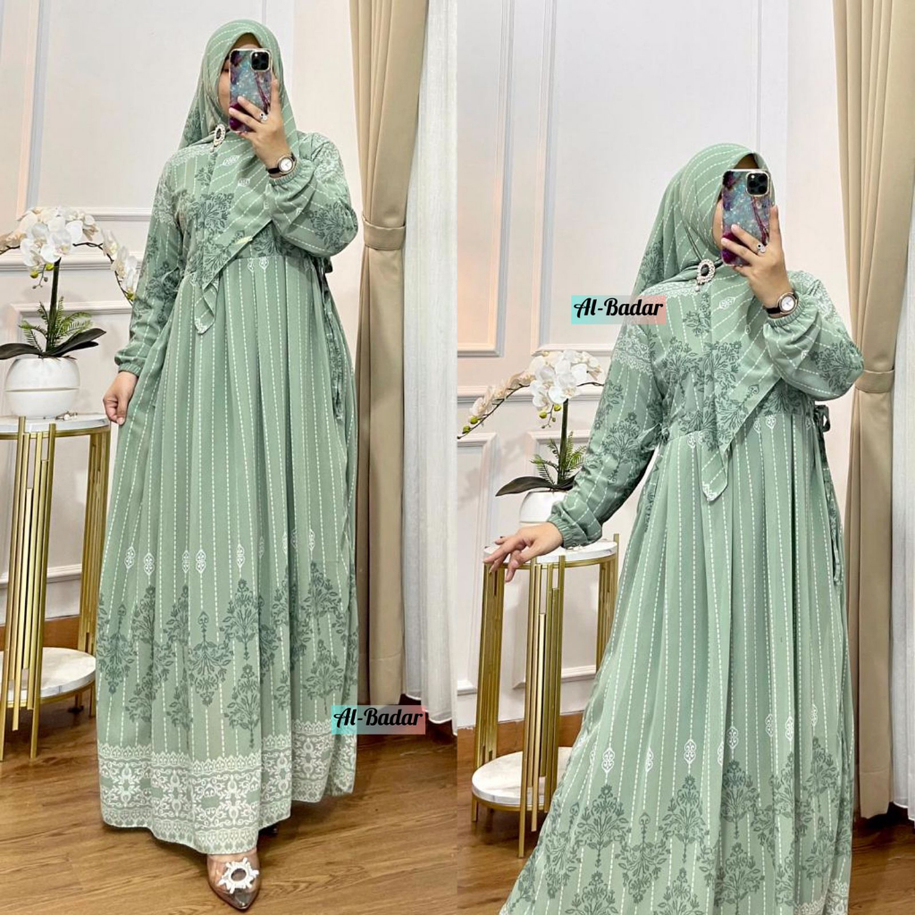 Jual GAMIS CERUTY BABY DOLL FREMIUM ETNIC MODEL BUNGA ETNIC MOTIF TER ...