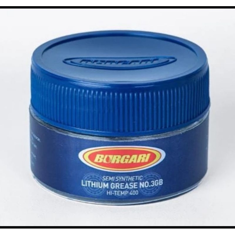 Jual Burgari Lithium Grease Semi-Synthetic High-Temp 400 100gr | Shopee ...
