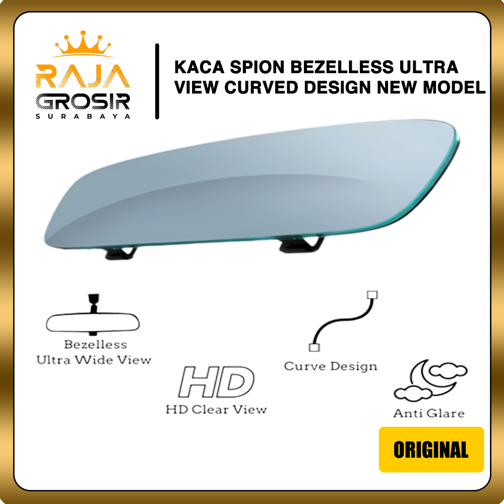 Jual 3R Kaca Spion Tengah Mobil Bezelless Ultra Wide View Curved Design ...