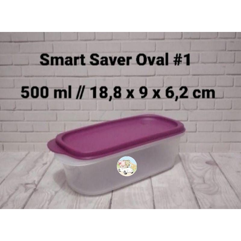 Jual Smart Saver Oval 500 ml/wadah Tupperware | Shopee Indonesia