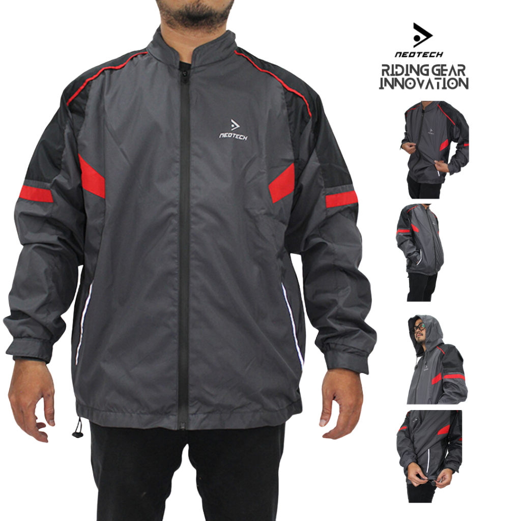Jual Neotech ESQUIRE | Jaket Anti Angin , Ada Ventilasi | Shopee Indonesia