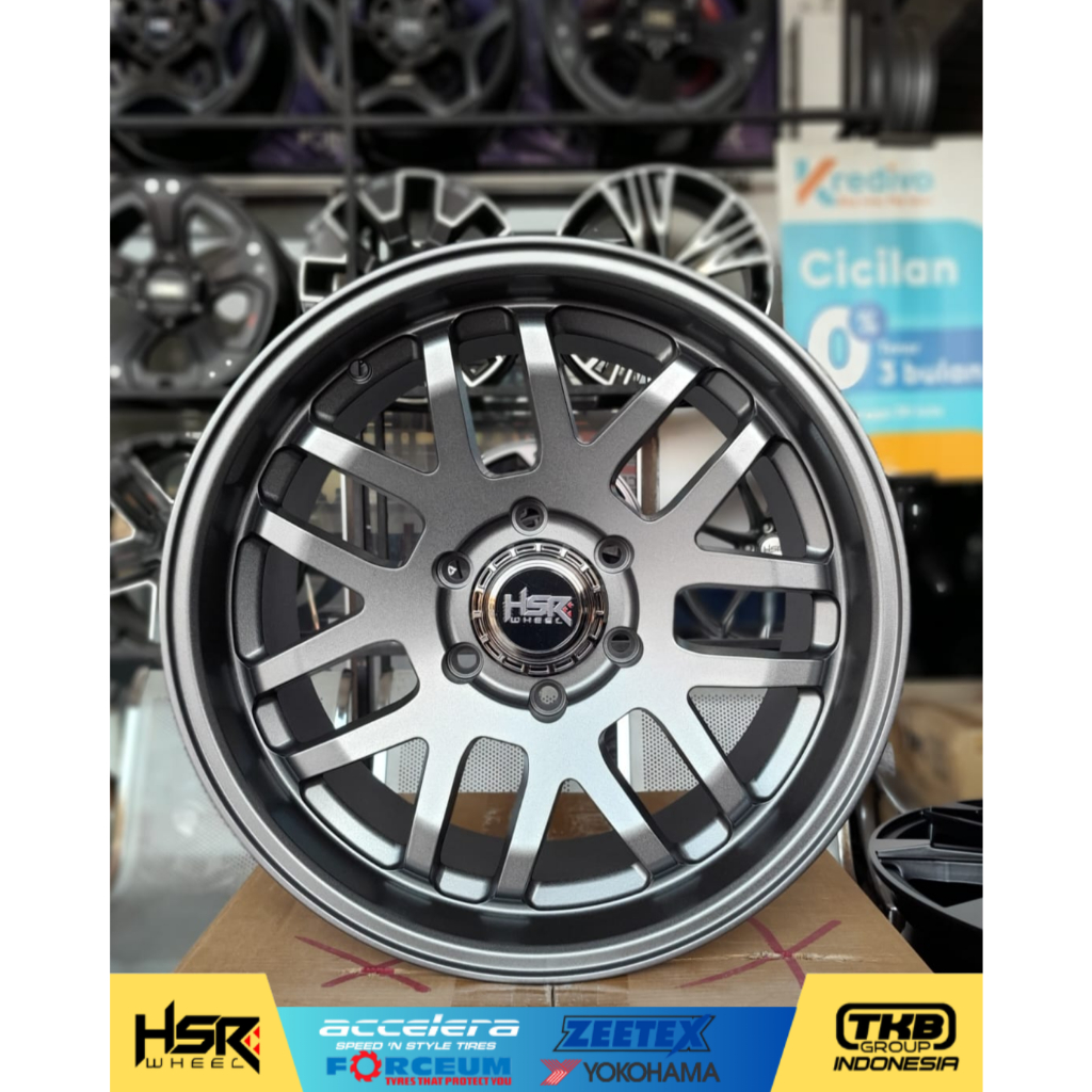 Jual velg pajero fortuner r17 velg hsr ring17 A LAP-07X pcd 6x139,7 lebar 9 bisa tuk triton ...