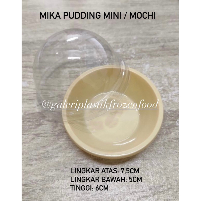 Jual MIKA PUDING MINI BULAT 7cm ~ GALERI PLASTIK FROZEN FOOD | Shopee ...