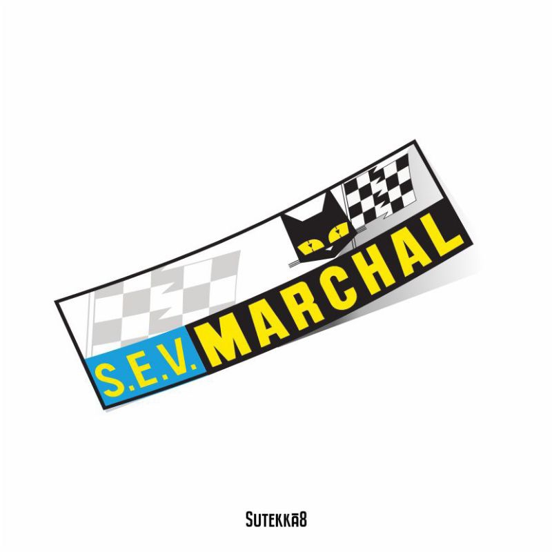 Jual STICKER SLAP SEV MARCHAL [SATUAN] | Shopee Indonesia