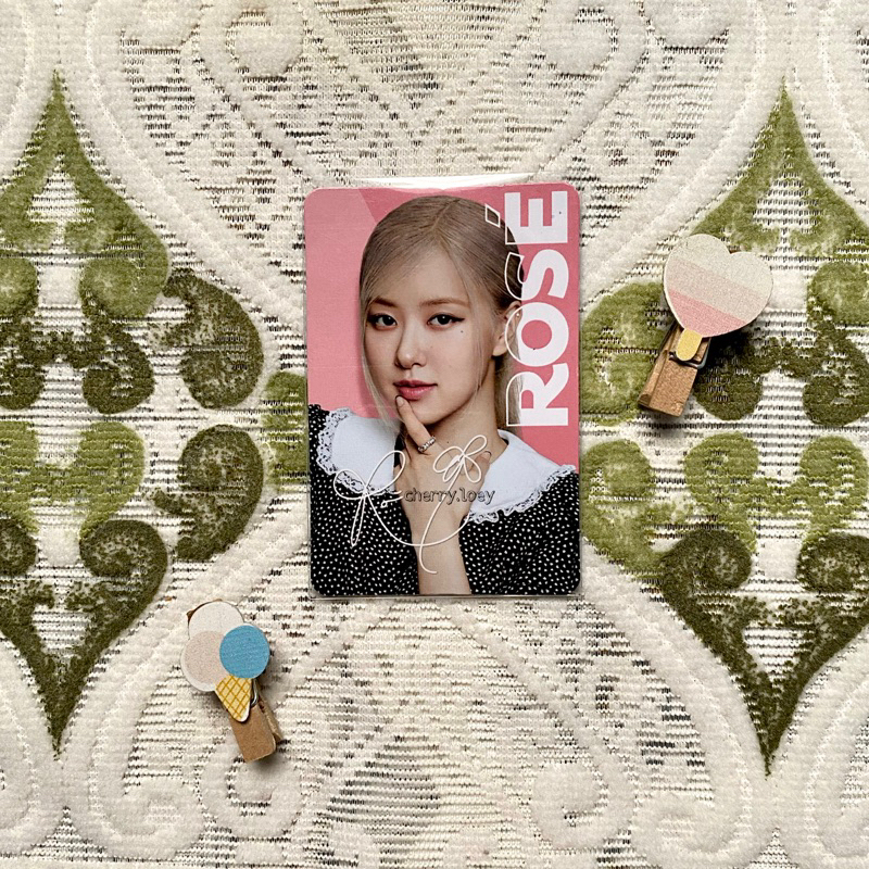 Jual PHOTOCARD ROSE OREO BLACKPINK OFFICIAL | Shopee Indonesia