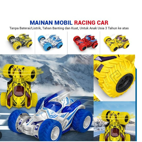 Jual Mainan Anak Mobil Pull Back Bisa Mutar 360 Derajat Tahan Banting ...