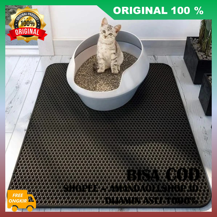 Jual Kitty Patch Alas Pasir Kucing Karpet Pasir Kucing Litter Mat ...