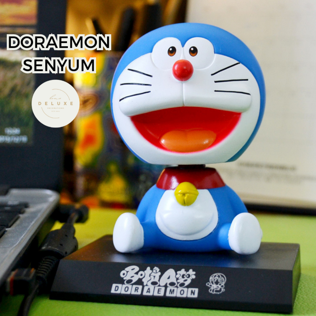 Jual Pajangan Dashboard DORAEMON Figurine Bobble Head Kepala Goyang ...