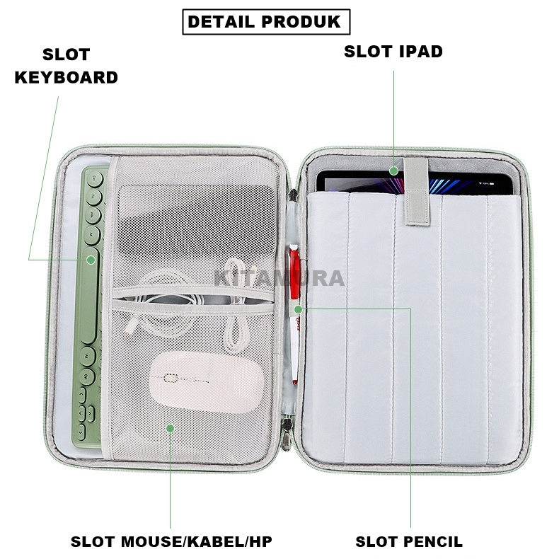 Jual TG212 TAS IPAD/TAS TABLET/TAS LAPTOP/IPAD CASE/PELINDUNG HP/WANITA ...