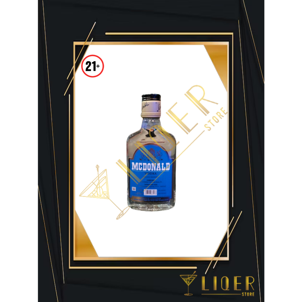 Jual McDonald Vodka 180ml - Vodka botol ceper | Shopee Indonesia