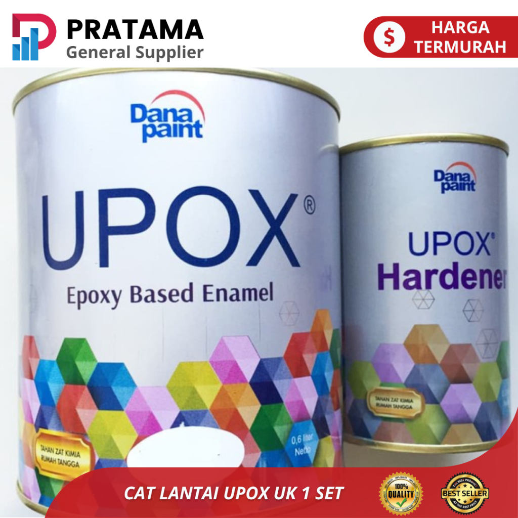Jual CAT LANTAI EPOXY UPOX DANAPAINT COLOUR - SEMUA WARNA/ FLOOR ...