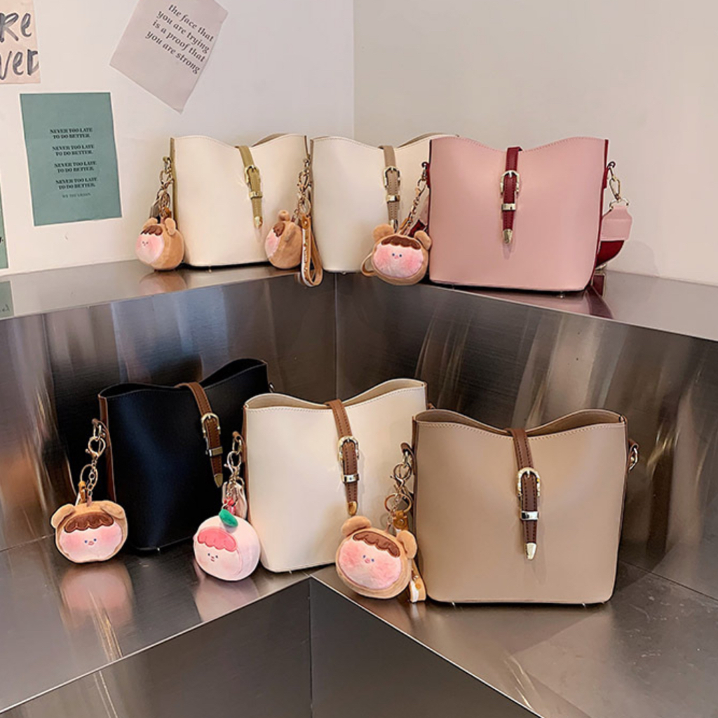 Jual Tas Bucket Wanita Korea Import 9080 | Shopee Indonesia