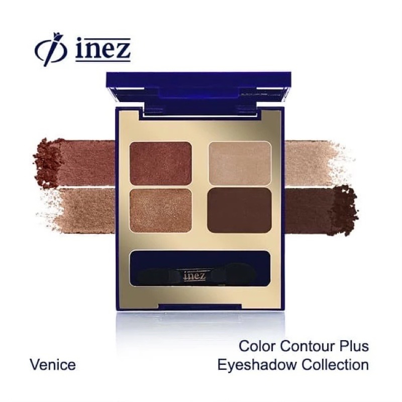 Jual Inez Cosmetics Eyeshadow Collection (New Case) | Shopee Indonesia