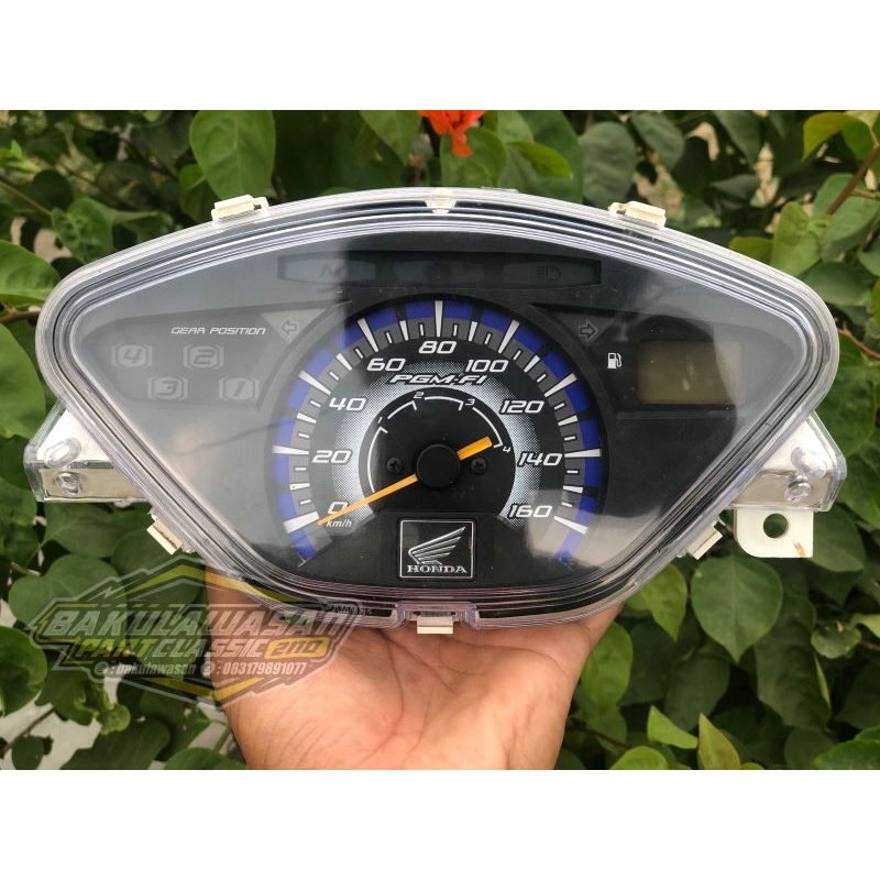 Jual Speedometer spidometer supra x 125 batman new PGM-FI original ...