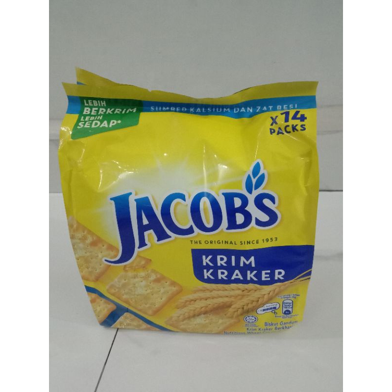 Jual Biskuit Jacobs / Jacob's original Cream Cracker 600 gr / Roti ...