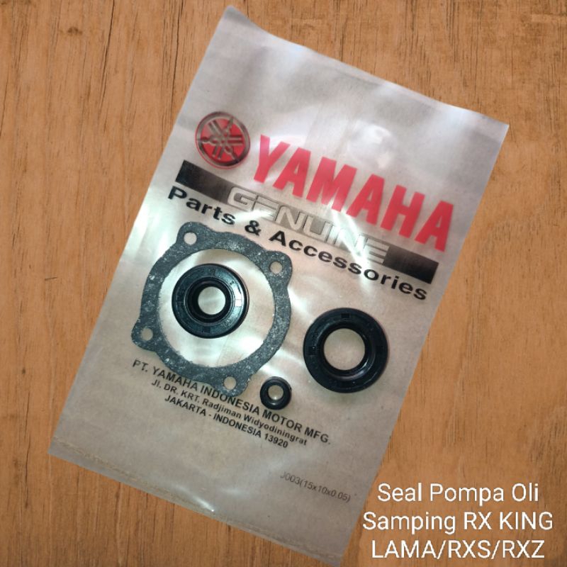 Jual Seal Pompa Oli Samping Set YAMAHA RX KING LAMA RXS/RXZ | Shopee ...