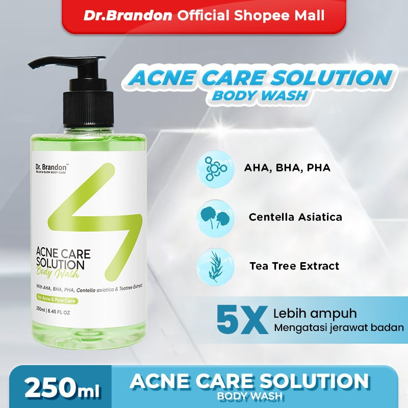 Jual Dr. Brandon Acne Care Solution Body Wash | Shopee Indonesia
