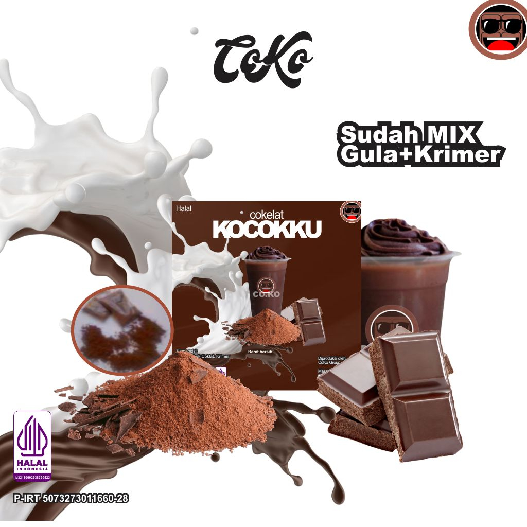 Jual Bubuk minuman Powder Drink coklat rasa chocolate basic 20gr ...