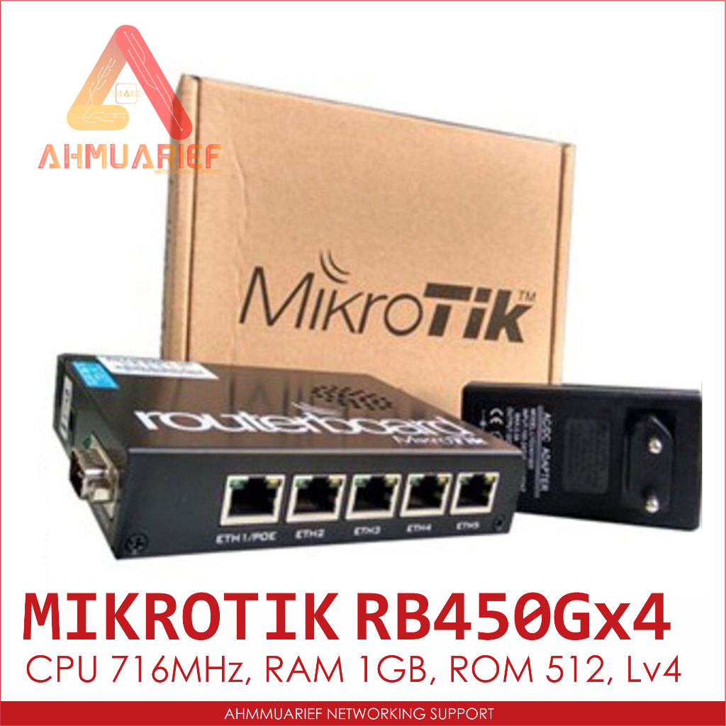 Jual MIKROTIK ROUTERBOARD RB450GX4 RB 450GX4 | Shopee Indonesia