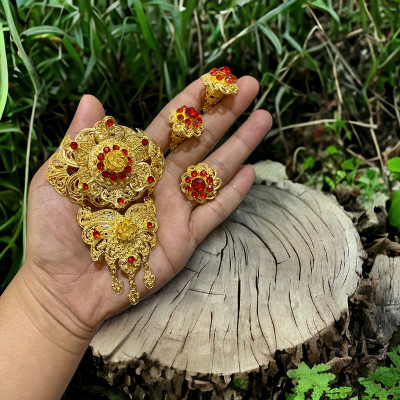 Jual Bros kebaya bali Bros alpaka satu set | Shopee Indonesia