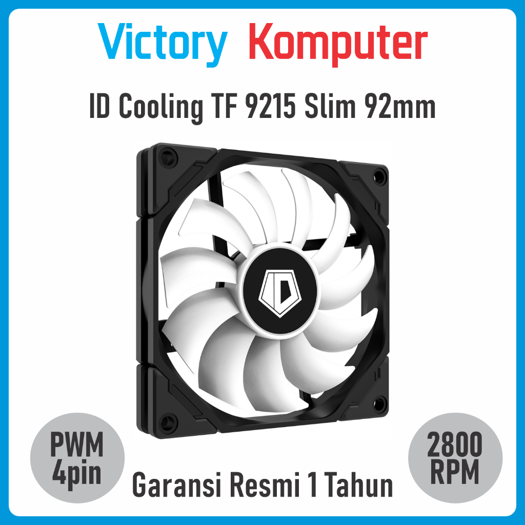 Jual ID Cooling TF 9215 92mm Slim PWM Fan Case PC | Shopee Indonesia