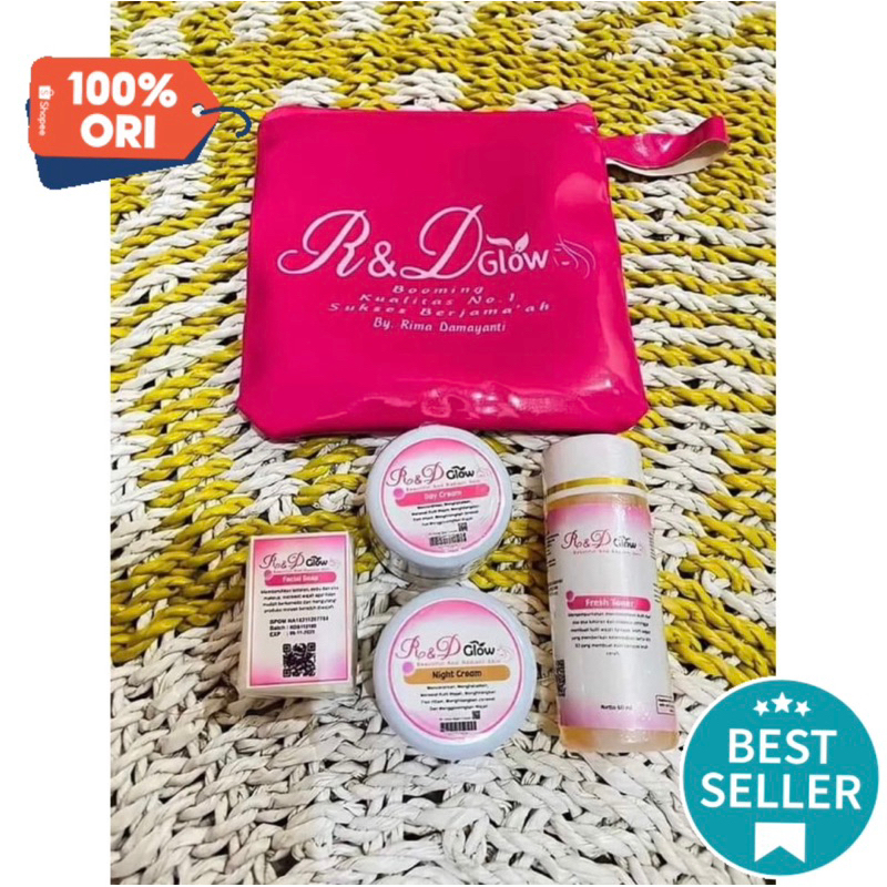 Jual R&D GLOW Skincare Original 100% by Rima Damayanti | Shopee Indonesia