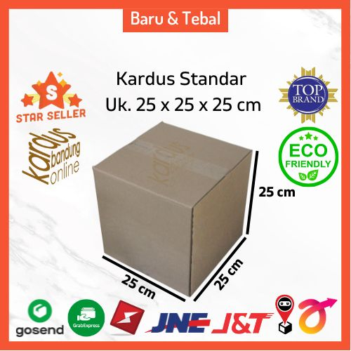 Jual Kardus Box Karton Kotak Dus Packing Medium Sedang Polos Murah Uk ...