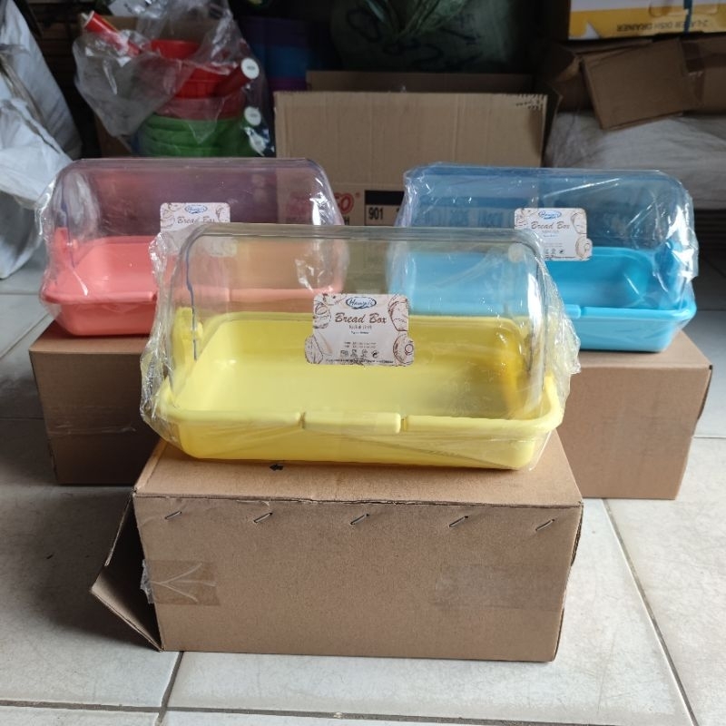 Jual Tempat roti Hawaii Rotina 5801 Sandwich Box | Shopee Indonesia