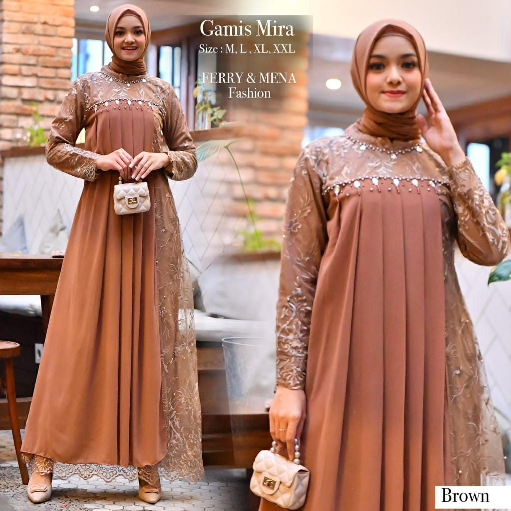 Jual BANTING HARGA GAMIS MIRA TULLE REALPICT | GAMIS TASYA BY GAMIS ...
