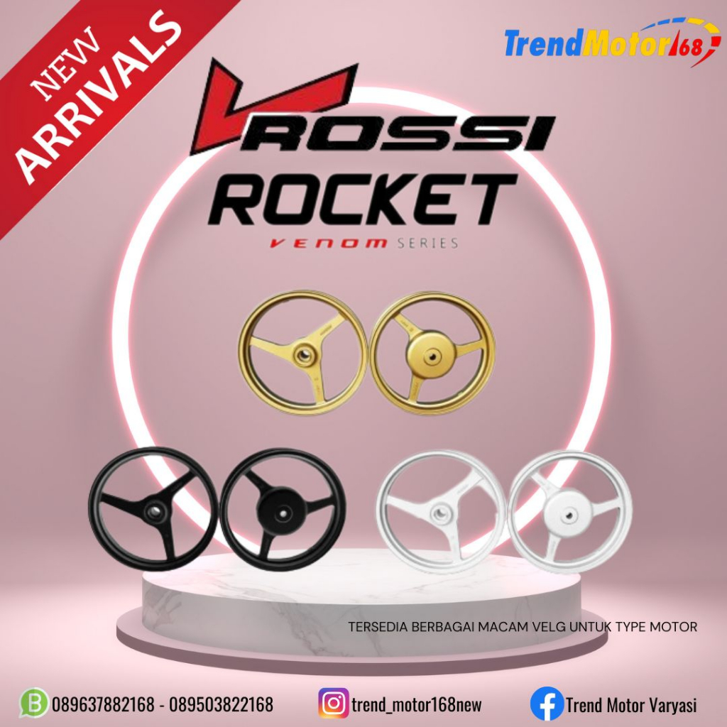 Jual V Rossi Venom Rocket Palang 3 / P 3 / P3 | Shopee Indonesia