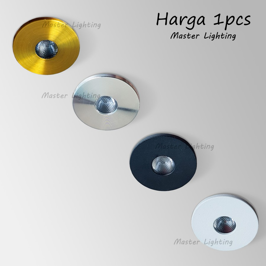 Jual H312 lampu downlight mini led 1.5w spotlight plafon spot light kecil L312 | Shopee Indonesia