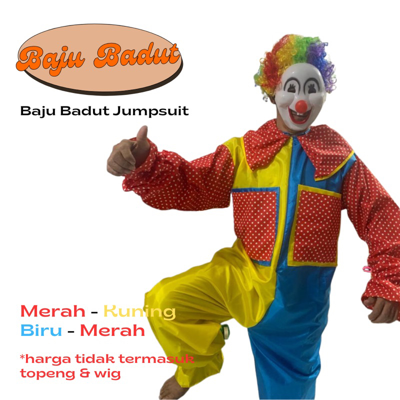 Jual Baju Badut Anak Dewasa Jumbo Variasi Terbaru | Shopee Indonesia