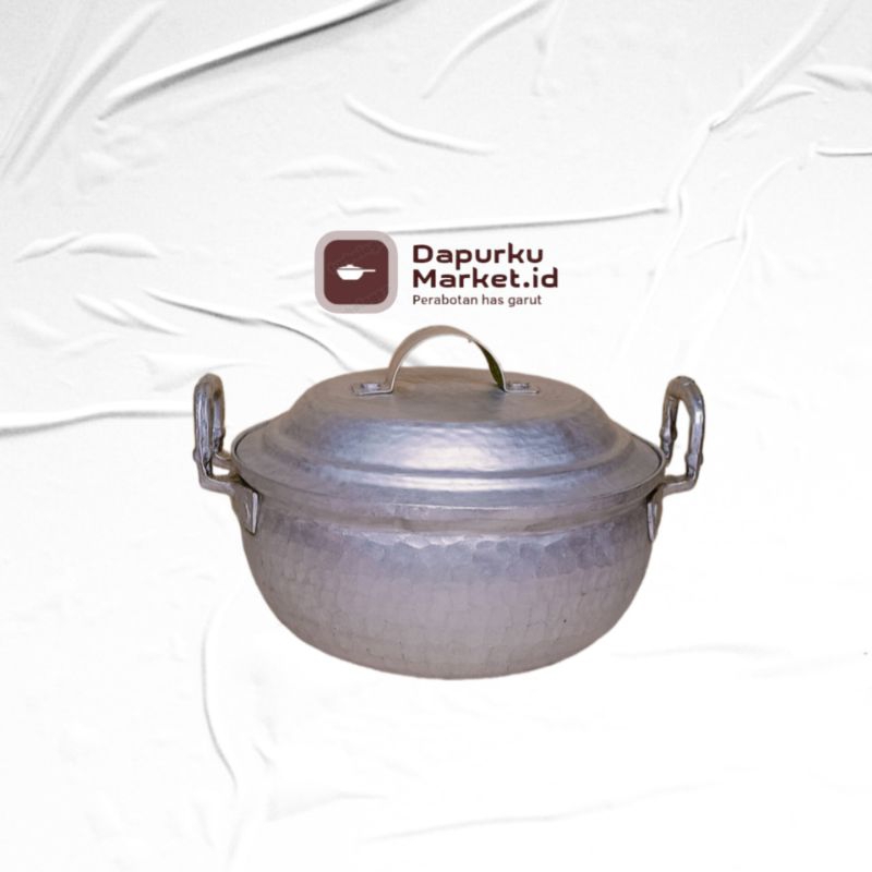 Jual Panci sayur uk 20cm kapasitas 1L panci alumunium tebal | Shopee ...
