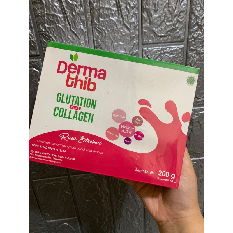 Jual NEW Dermathib Glutation Collagen 10 sachet | Shopee Indonesia